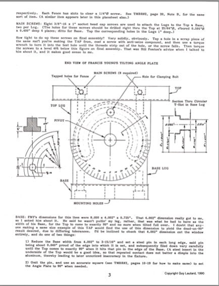Tilting Angle Plate And 5 Other Simple Workholding Aids Plans